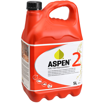 Aspen 2T Pienkonepolttoaine 5 L - Konesaha verkkokauppa